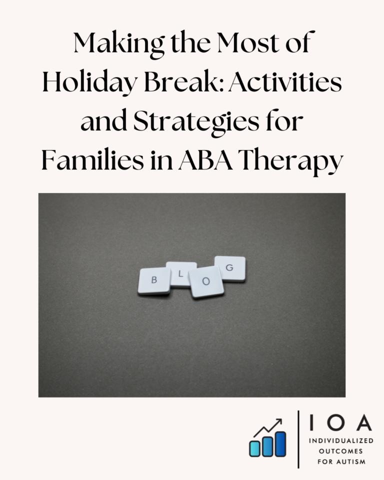 Making the Most of Holiday Break: Activities and Strategies for ...